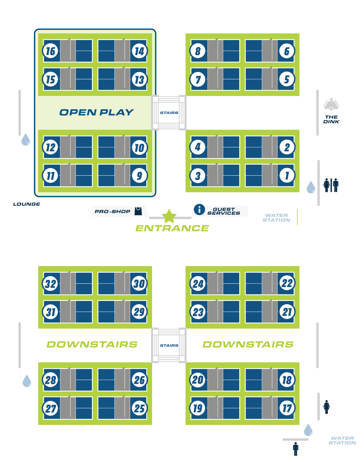 Facility Map - Rhythm and Rally Sports and Events
